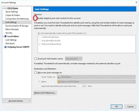 Configuring Thunderbird Life Sciences Computing Group Lscg Uc