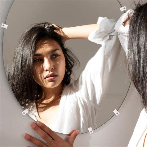 Ebern Designs Mirror Holder Clips 50 Sets Mirror Mounting Clips Kit Glass Mirror Frame