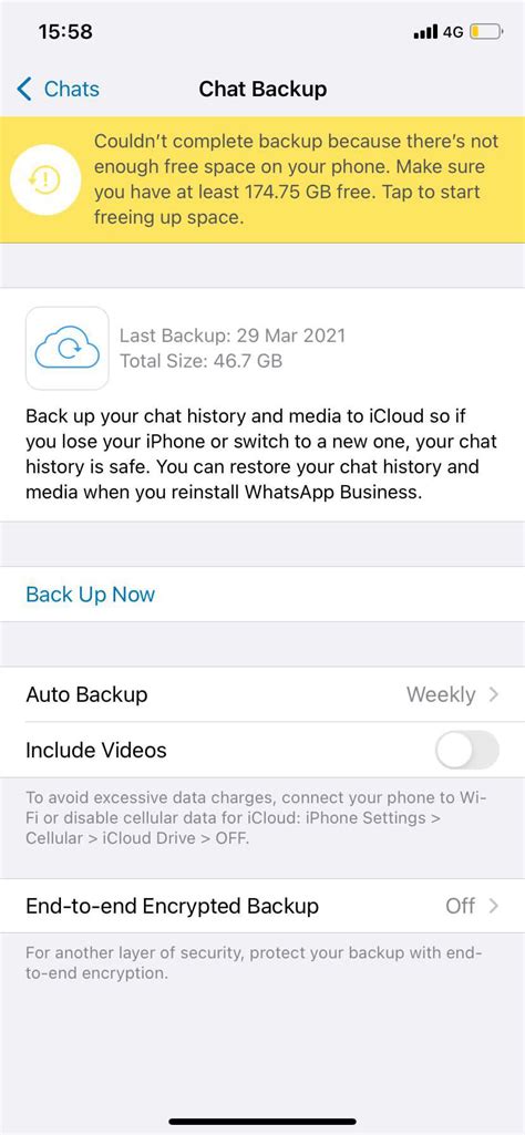 Why Does WhatsApp Need 2 05 Times Storage Space On Both ICloud And Internal Storage R Whatsapp