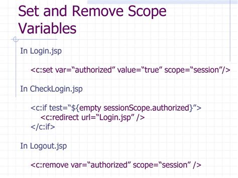 CS320 Web And Internet Programming JSP Standard Tag Library JSTL