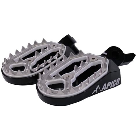 Apico Pro Bite Foot Pegs For Yamaha Yzf250 2024 2025 Yzf450 2023 2025