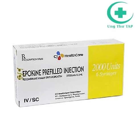 Epokine Prefilled Injection 2000iu 0 5ml Điều Trị Thiếu Máu