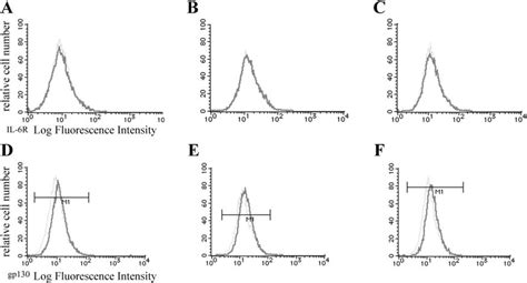 Flow Cytometric Analysis Of Il 6r And Gp130 Expression On Wi38va 13