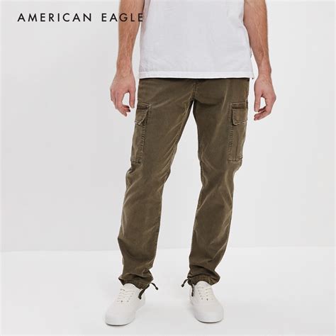 American Eagle Flex Original Straight Lived In Cargo Pant กางเกง ผู้ชาย