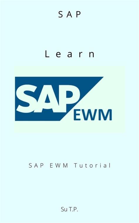 Learn SAP EWM Ebook Su Tp 1230004361541 Boeken Bol