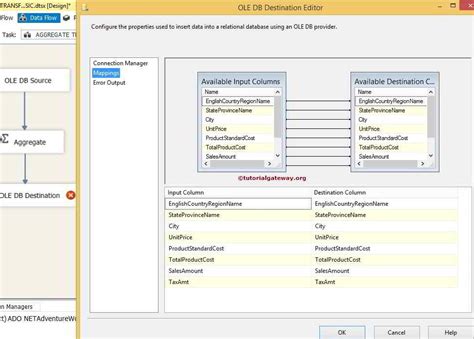 Ssis Aggregate Transformation Basic And Advanced Mode