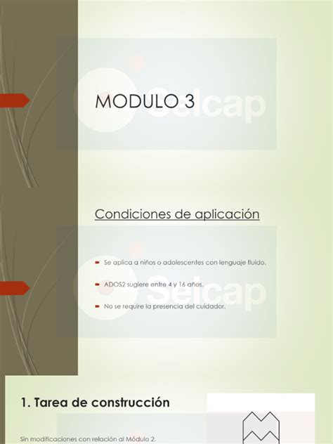 Diapositivas Ados 2 Módulo 3 Pdf