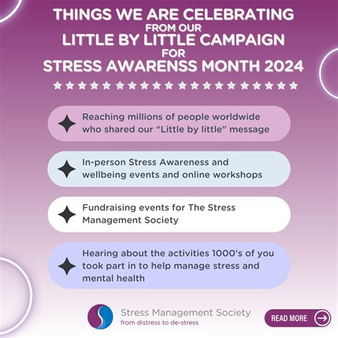 The Stress Management Society On Linkedin Stressawarenessmonth