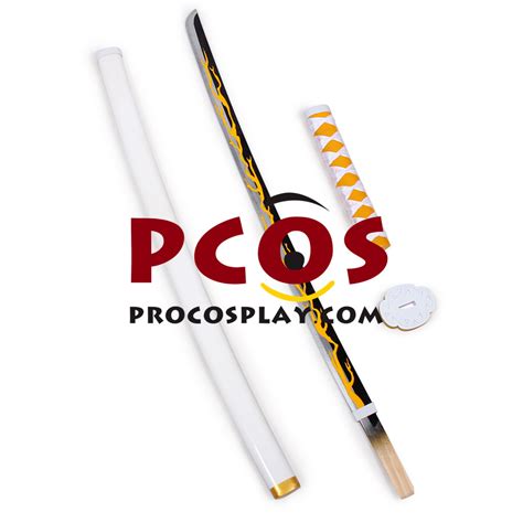 Demon Slayer Kimetsu No Yaiba Agatsuma Zenitsu Cosplay Sword C00426