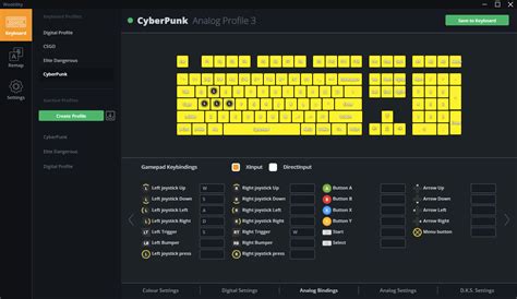 Analog Keyboard Movement And Driving Binds For Wooting Users