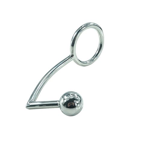 Crochet Anal En Métal De Prise Anale Dacier Inoxydable Avec Lanneau De