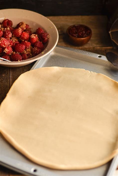 Valentine S Day Raspberry Galette Recipe Be Plum Crazy