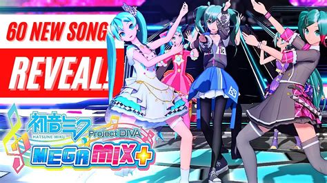 Hatsune Miku Project Diva Mega Mix 60 New Songs Gameplay Reveal Pc Mod