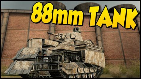 Crossout RAVAGER Mm Cannon Tank Build Crossout Gameplay YouTube