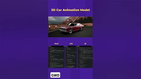 3d Card Design Javascript Css Code Coding Webproject Webdesign