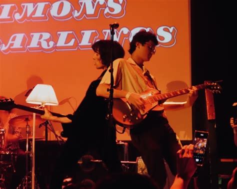 Sid Simons And The Darlings Stage Graphics Fonts In Use