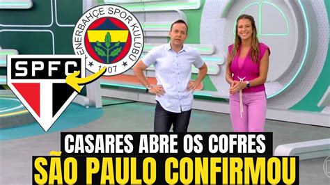 SAIU NO ESPORTE ESPETACULAR CHEGA PRA SER TITULAR NOTICIAS DO SÃO