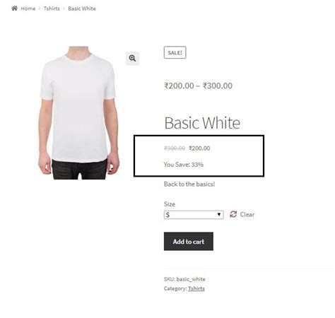 How To Display You Save X” Below Sale Prices For Simple And Variable
