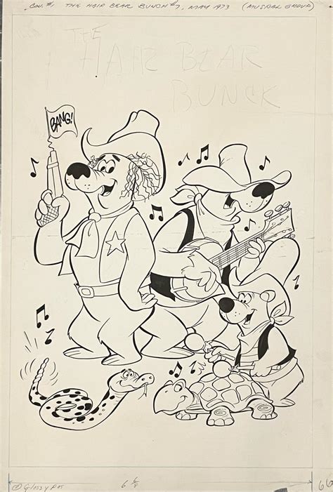 Hair Bear Bunch 7 Cover Cmp Illustrated Word Gallery