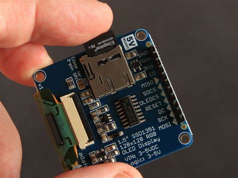 Drawing Bitmaps Adafruit 1 27 And 1 5 Color Oled Breakout Board Adafruit Learning System