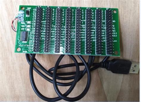 Full Keyboard Usb Hid Modules With Chip Scanning Supports 104 Key