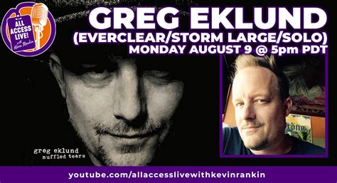 All Access Live With Greg Eklund Everclear Storm Large Solo All