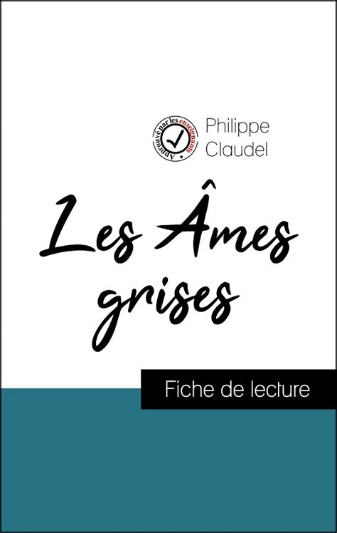 Fiche de lecture Les Âmes grises Fichedelecture fr