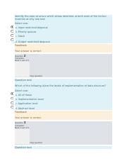 UGRD ITE S Data Structure Algorithm Final Exam Docx Identify The Data Structure