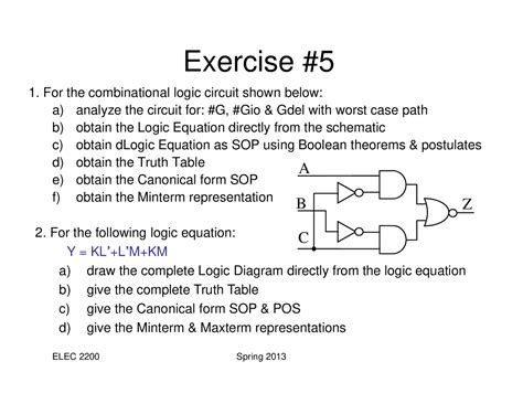 Digital Logic Design Assignment Assignments Analysis And Design Of