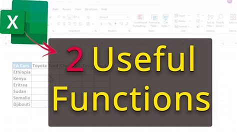 🔴excel Two Important Functions ሁለት ጠቃሚ ተግባራት Youtube