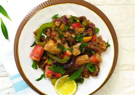 طرز تهیه خوراک ماهی مرکب یاانکاس مخلوط انکاس،میگو، لابستر، هشت پا ساده