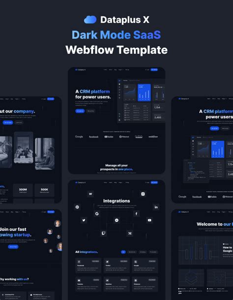 Dataplus X Software Html5 Responsive Website Template