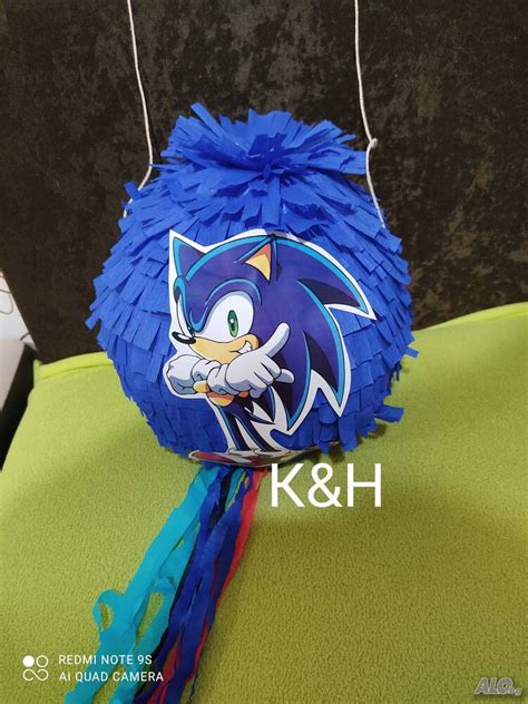 Пинята ”Соник” Детски партита Клоуни Димитровград Пинята за забавление Нека празни