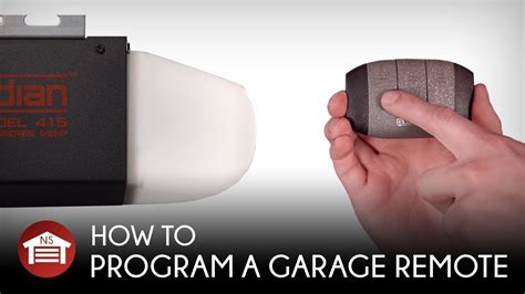 Prodrive Garage Door Opener Programming