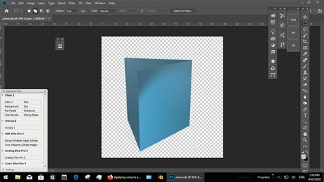 Applying Ramp To A Flat Color Object Photoshop Adobe Support