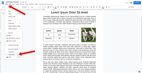 What Does Landscape Do In Google Docs The Landscaping Zone
