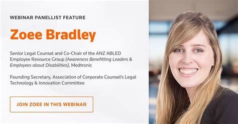 📢 Were Excited To Introduce Zoee Bradley One Of The Panellists In Our Upcoming Webinar For In