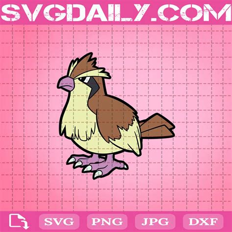 Pokemon Pidgey Svg Svgdaily Daily Free Premium Svg Files