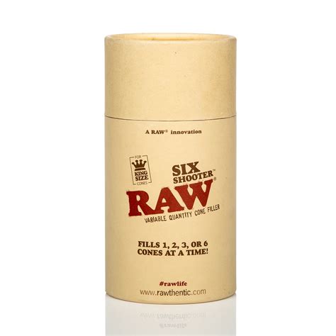 Raw Six Shooter Cone Filler King Size