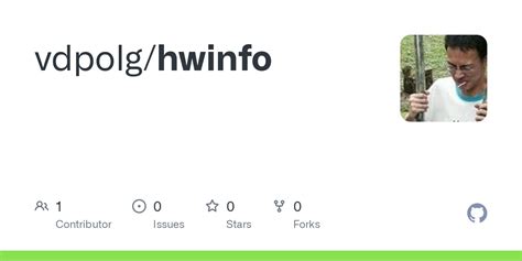 github vdpolg hwinfo