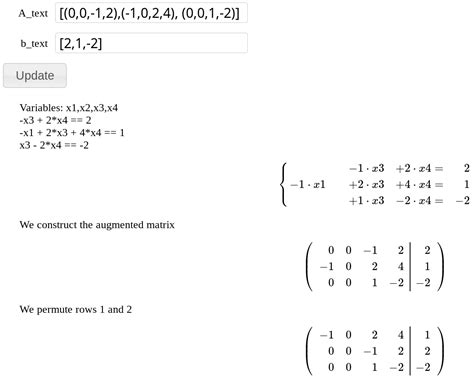 Interactlinearalgebra Sagemath Wiki