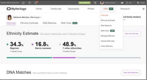 Part 1 Navigating Myheritage Dna Matches And Tools Legacy Tree