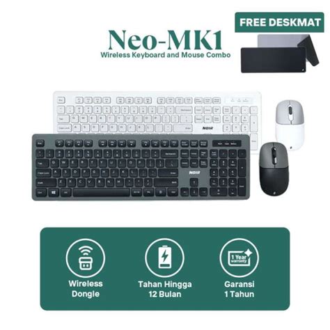 Jual Neo Mk1 Wireless Combo Keyboard And Mouse Di Seller Farere Store