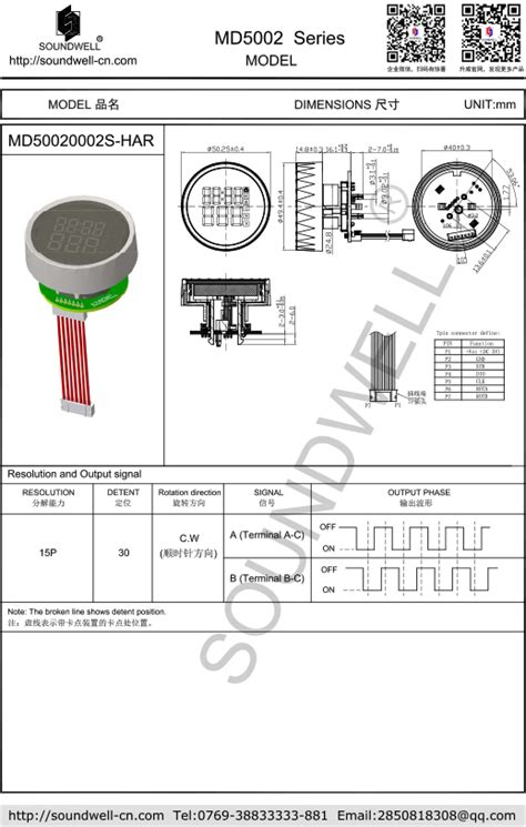 Md Encoder Module With Digital Tube Encoder Module Manufacturer Soundwell Electronic China