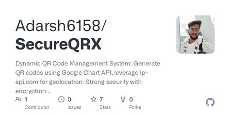 Github Adarsh6158secureqrx Dynamic Qr Code Management System