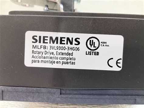 Siemens VL HG Extended Rotary Drive VL TSC EBay