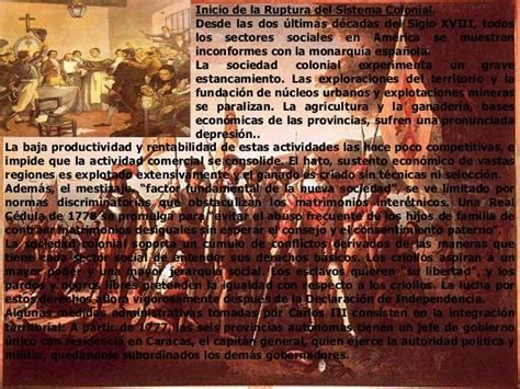 La Conquista Su Organización Político Social Hasta La Colonia Crisi