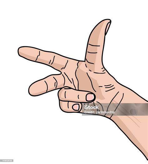 세 손가락을 보여주는 인간의 손 세 손가락 위로 제스처 손바닥과 세 손가락이 일어섰다 최대 세 개까지 계산합니다 3에 대한 스톡