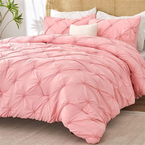 Bedelite Pink King Size Comforter Set 3 Pieces Boho