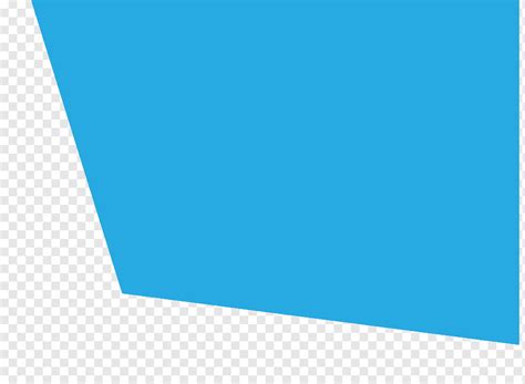 Blue Frame Electric Blue Shape Rectangle Line Shapes Blue Angle